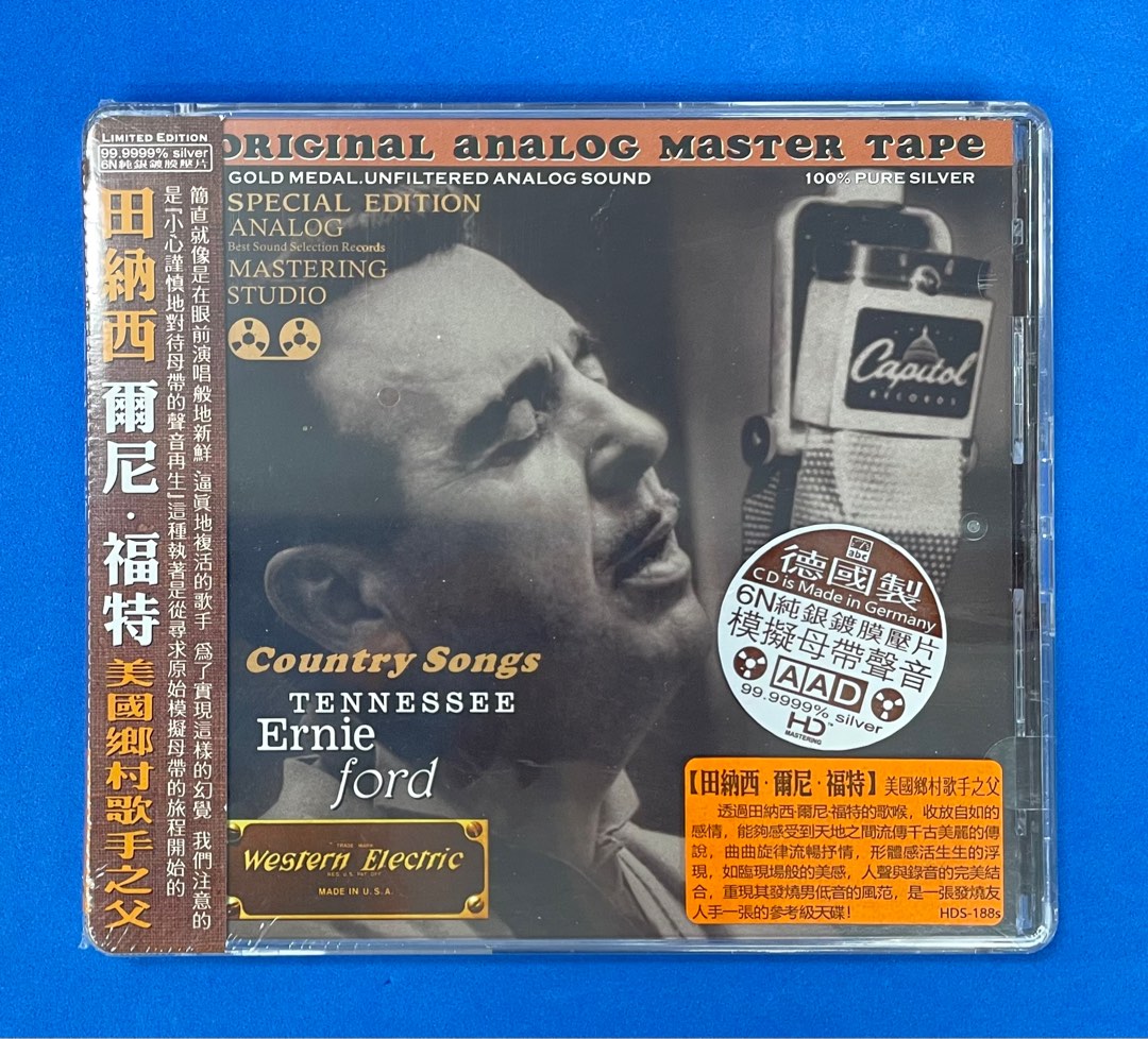 ABC Record CD: Western Electric Tennessee Ernie Ford, Hobbies & Toys, Music & Media, CDs & DVDs ...