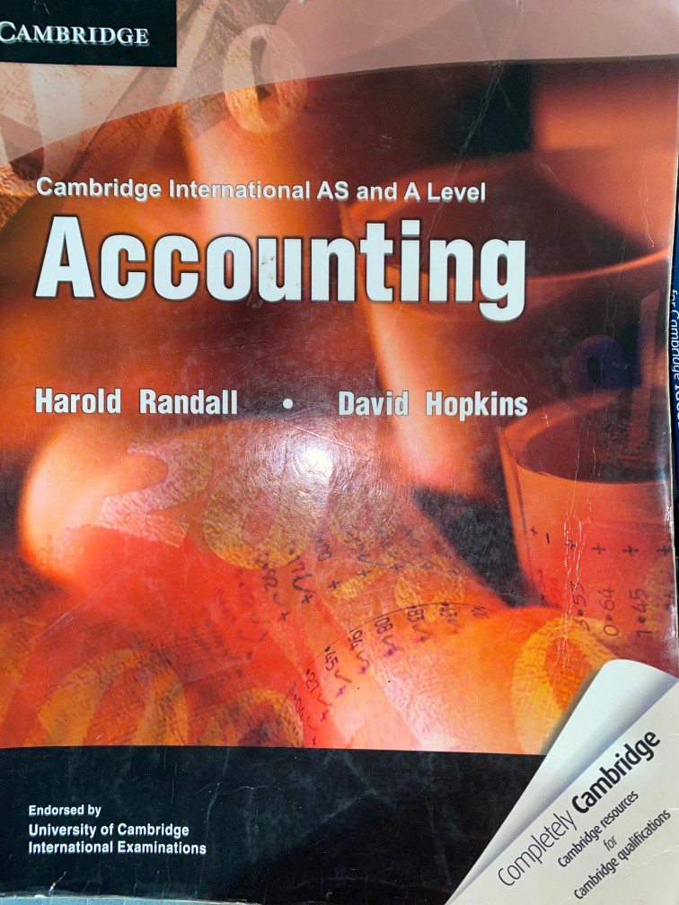 Accounting Coursebook Alevels, Hobbies & Toys, Books & Magazines ...