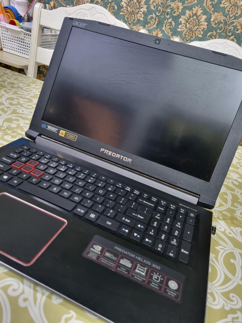 ACER PREDATOR HELIOS 300 2018 Computers Tech Laptops Notebooks On Carousell