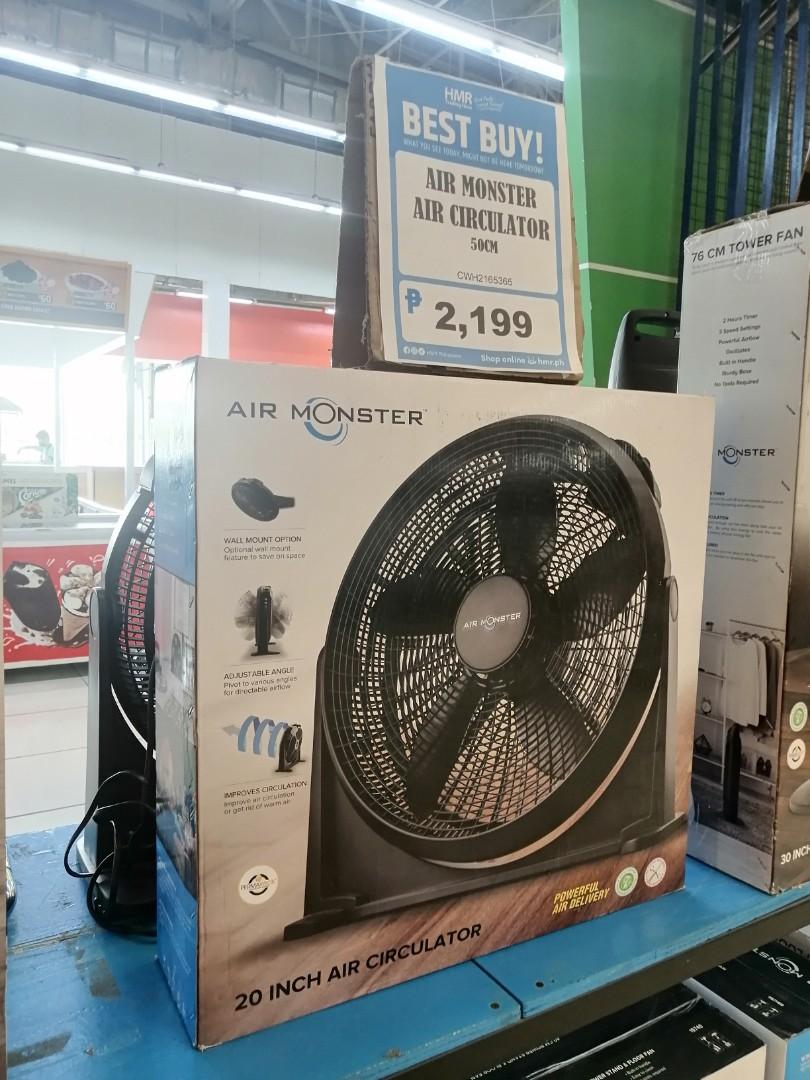 Air Monster Air Circulator, Furniture & Home Living, Lighting & Fans ...