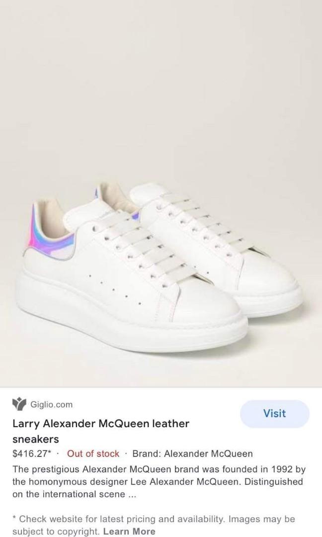 Alexander McQueen, Men's Fashion, Footwear, Sneakers on Carousell