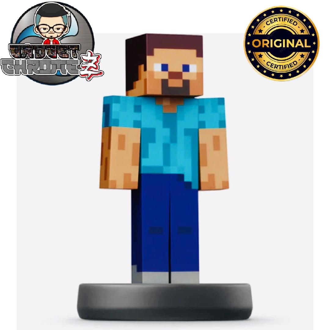 AMIIBO | Steve | Super Smash Bros. | AUTHENTIC, Video Gaming, Gaming ...