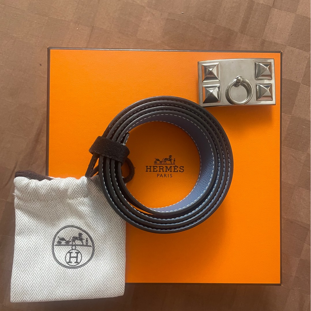 Authentic HERMES belt, Men's Fashion, Watches & Accessories, Belts on ...