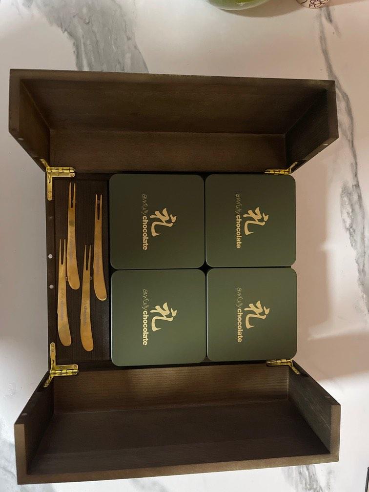 Awfully Chocolate Mooncake Box, Everything Else on Carousell