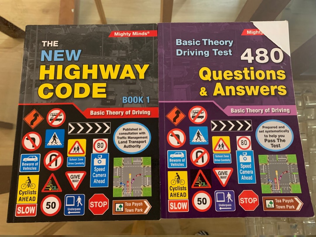Basic Theory Driving Books BTT New Highway Code, Hobbies & Toys, Books ...
