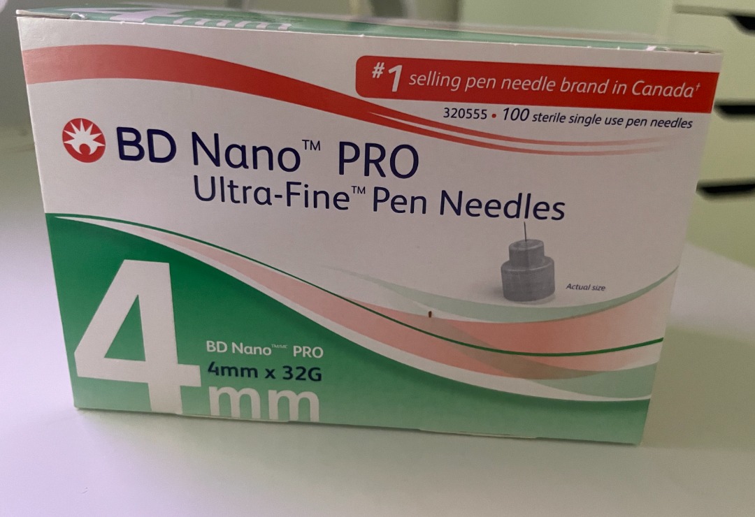 BD Nano Pro Ultra-Fine Pen Needles, Health & Nutrition, Medical Supplies & Tools on Carousell