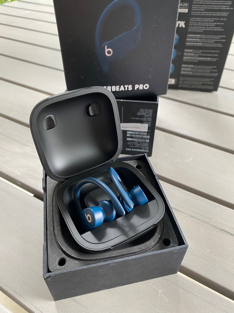 Beats Powerbeats Pro Blue, Audio, Earphones on Carousell