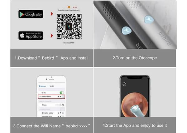 Bebird R1 Wireless Visual Earwax Removal Tool, Beauty & Personal Care ...