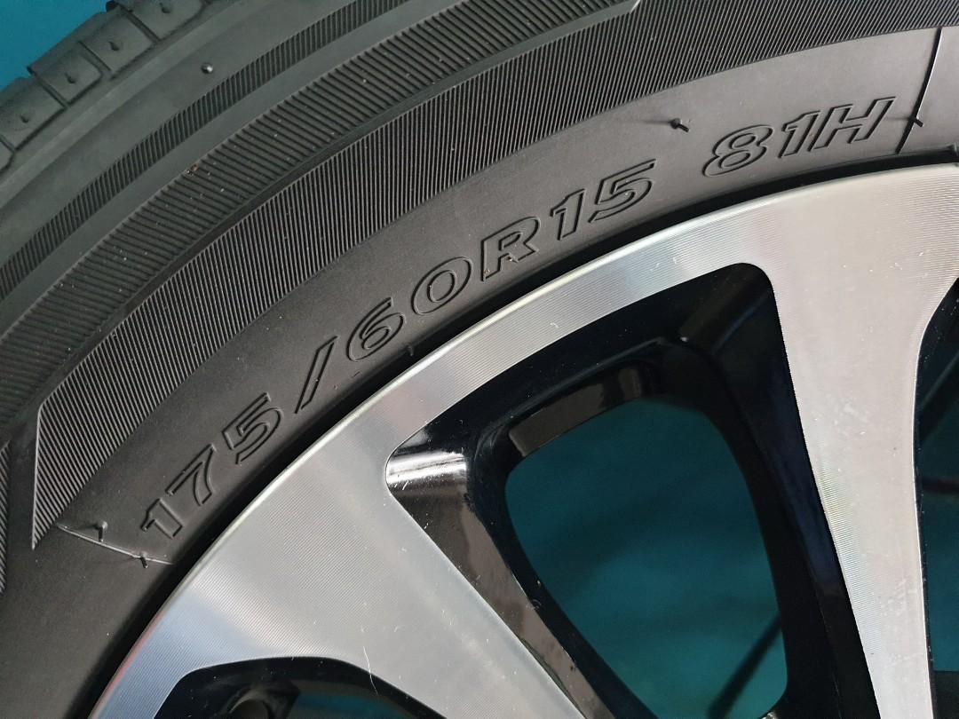 Bezza original rim 15', Auto Accessories on Carousell