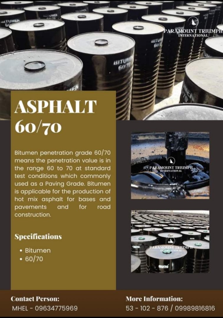 Bitumen 60/70, Commercial & Industrial, Construction & Building ...