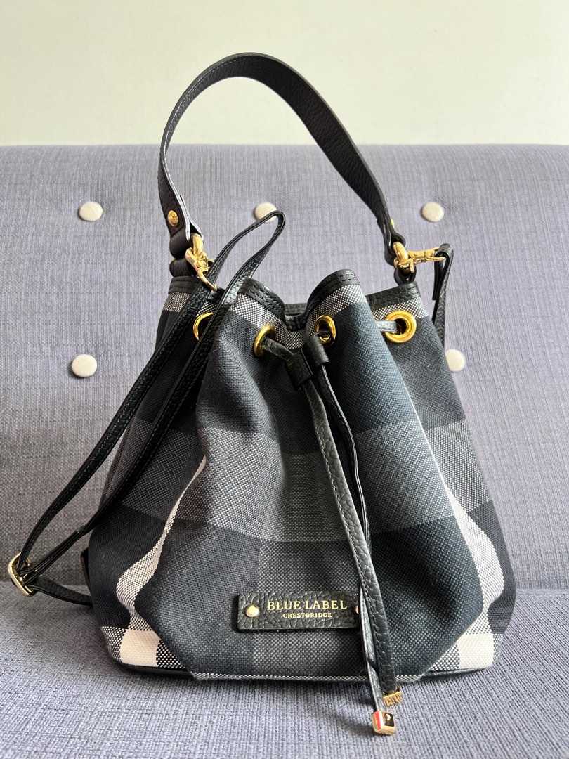 Blue Label bucket bag, Women's Fashion, Bags & Wallets, Cross-body Bags ...