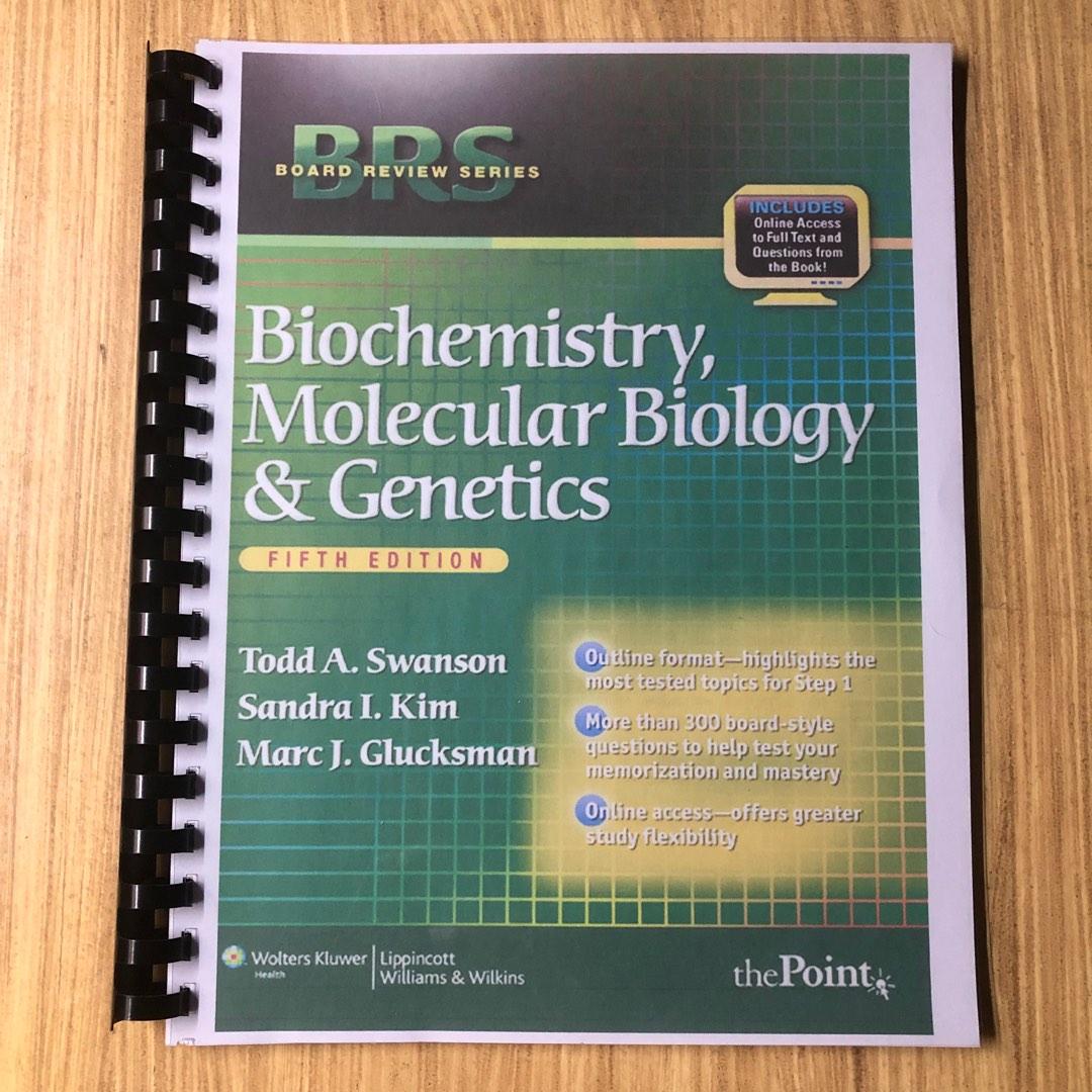 Book Review Series BRS Biochem, MB & Genetics 5th Ed, Hobbies & Toys ...