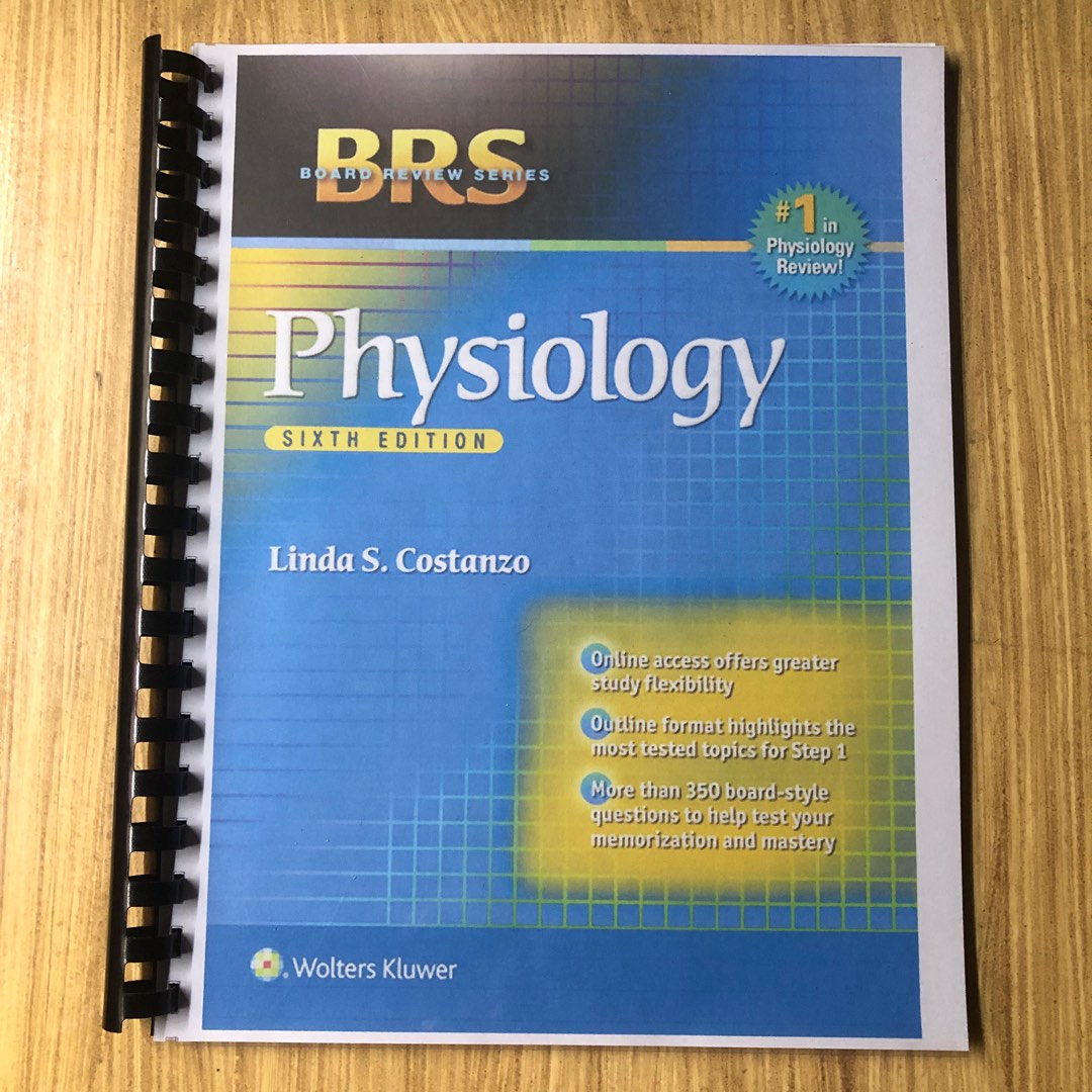 Book Review Series BRS Physiology 6th Ed, Hobbies & Toys, Books ...