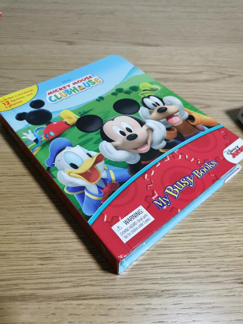 Brand new Mickey mouse clubhouse busy book with figurines, Hobbies ...