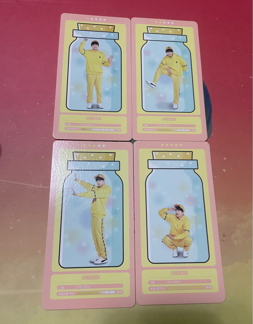 BTS JIMIN JUNGKOOK CLOUD CARD SET 4TH MUSTER, Hobbies & Toys, Memorabilia & Collectibles, K-Wave ...