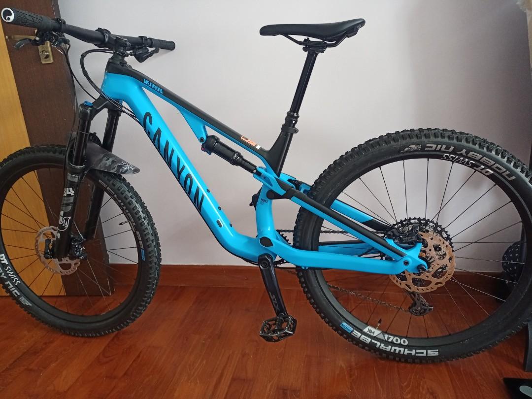 Canyon Neuron CF 8 (True Blue 2022, Size S) body frame film done ...