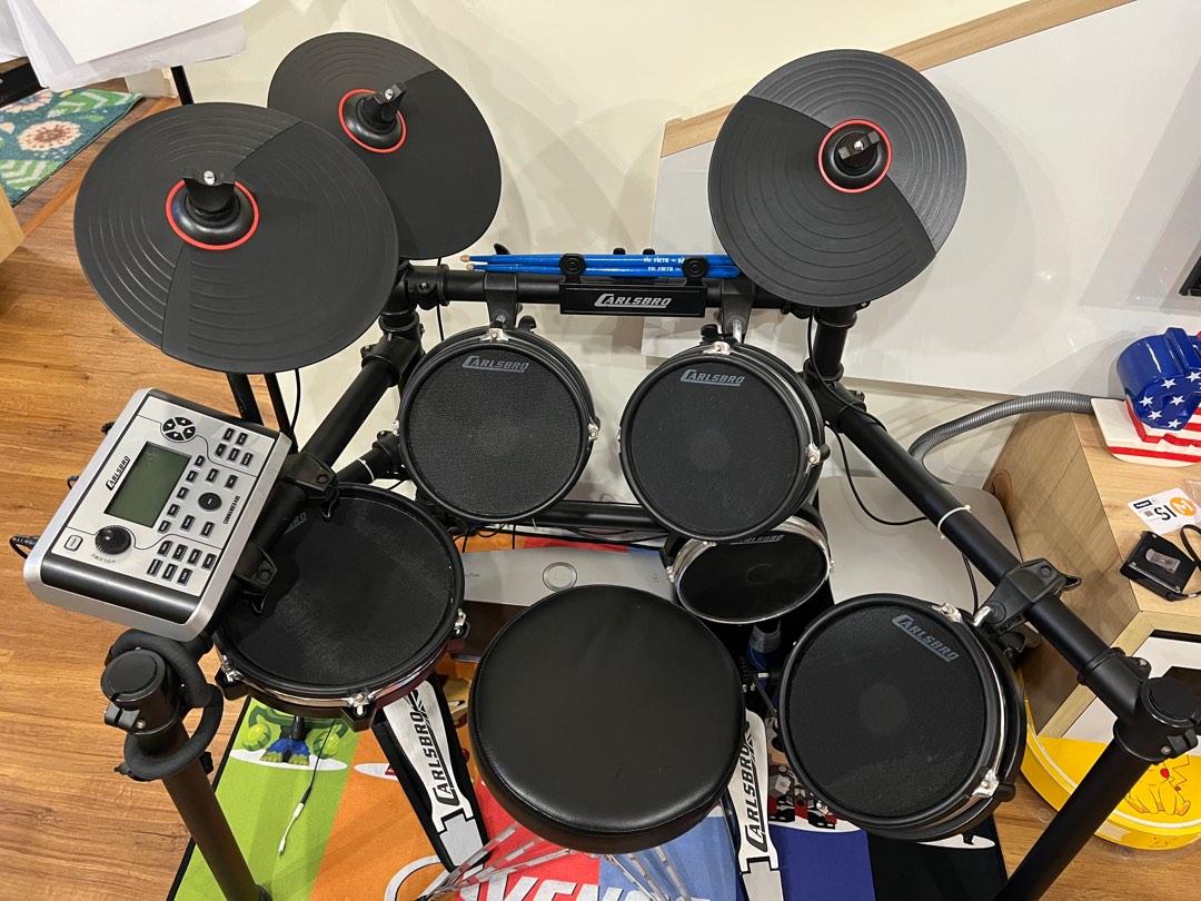 Carlsbro electric drumset (csd 400), Hobbies & Toys, Music & Media ...