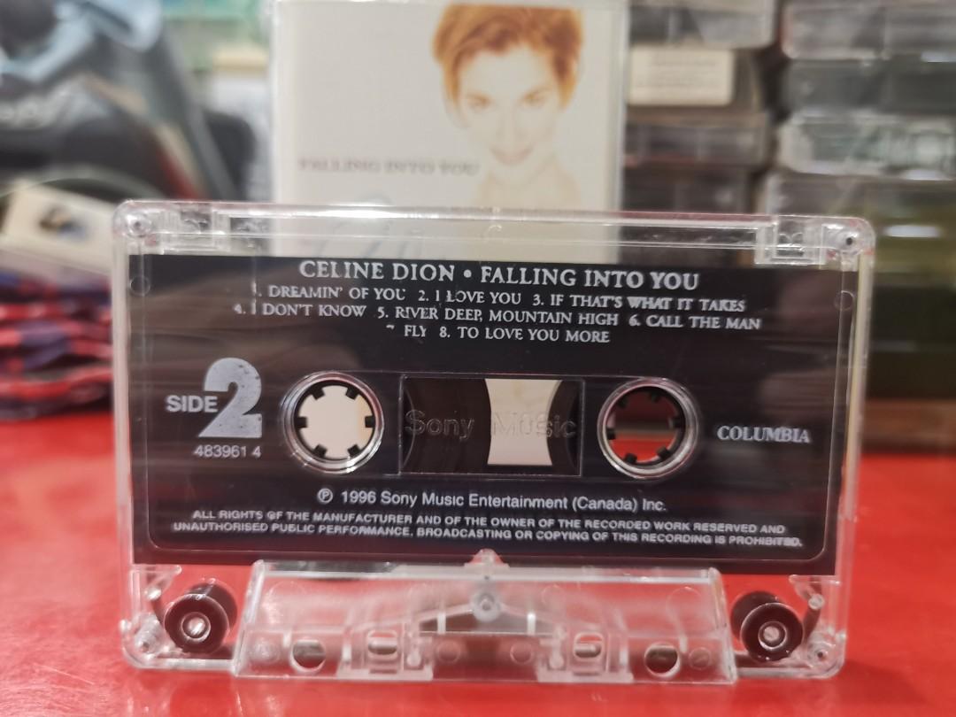 (Cassette) CELINE DION FALLING INTO YOU, Hobbies & Toys, Music & Media, CDs & DVDs on Carousell