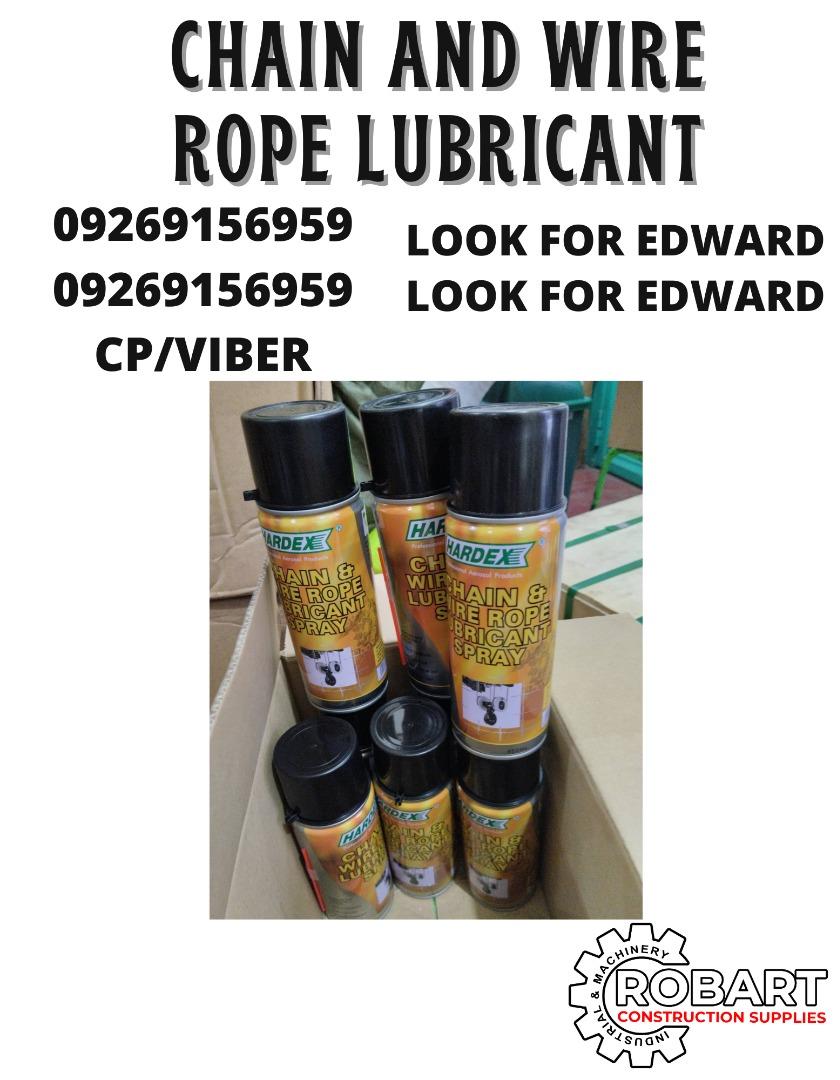 CHAIN AND WIRE ROPE LUBRICANT, Commercial & Industrial, Construction ...