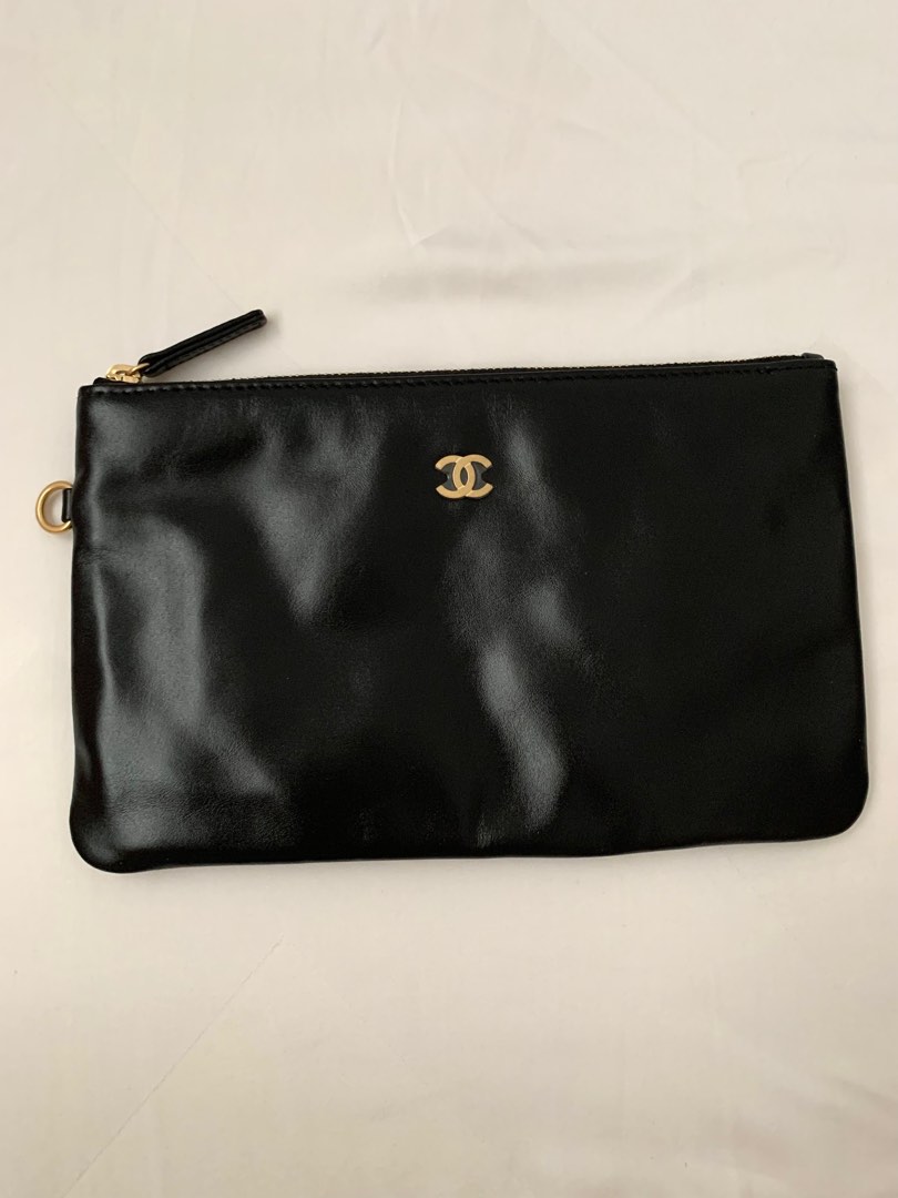 Chanel Pouch, Luxury, Bags & Wallets on Carousell