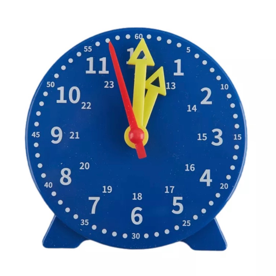 Children Learning Clock For Early Kids Education, Hobbies & Toys, Toys ...