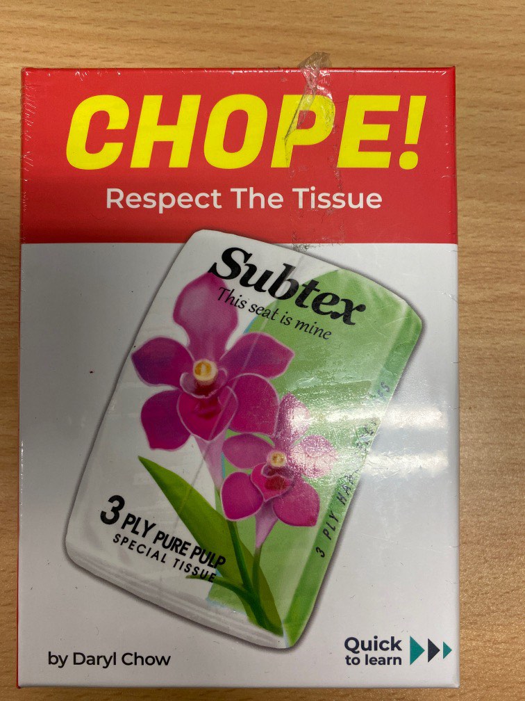 Chope Card game, Hobbies & Toys, Toys & Games on Carousell