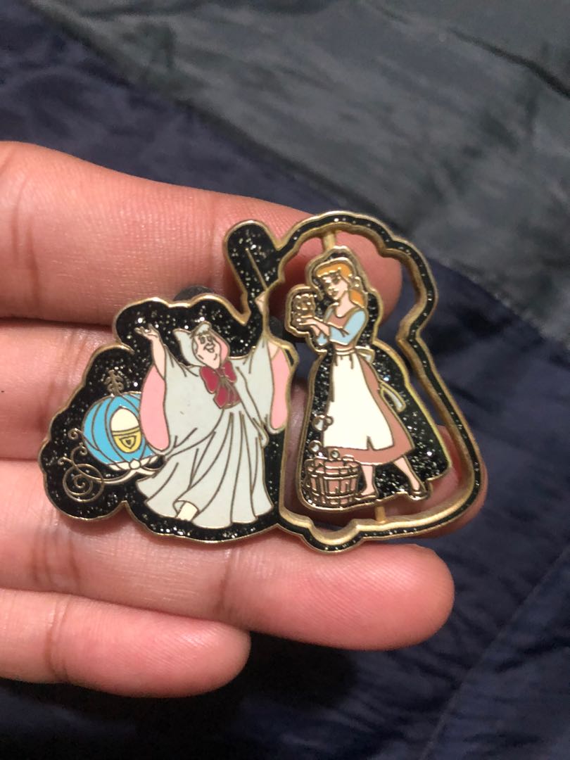 Cinderella charm pin, Hobbies & Toys, Memorabilia & Collectibles ...