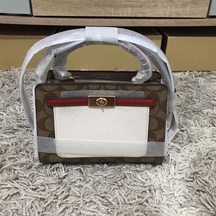 Coach mini lane satchel, Women's Fashion, Bags & Wallets, Cross-body ...