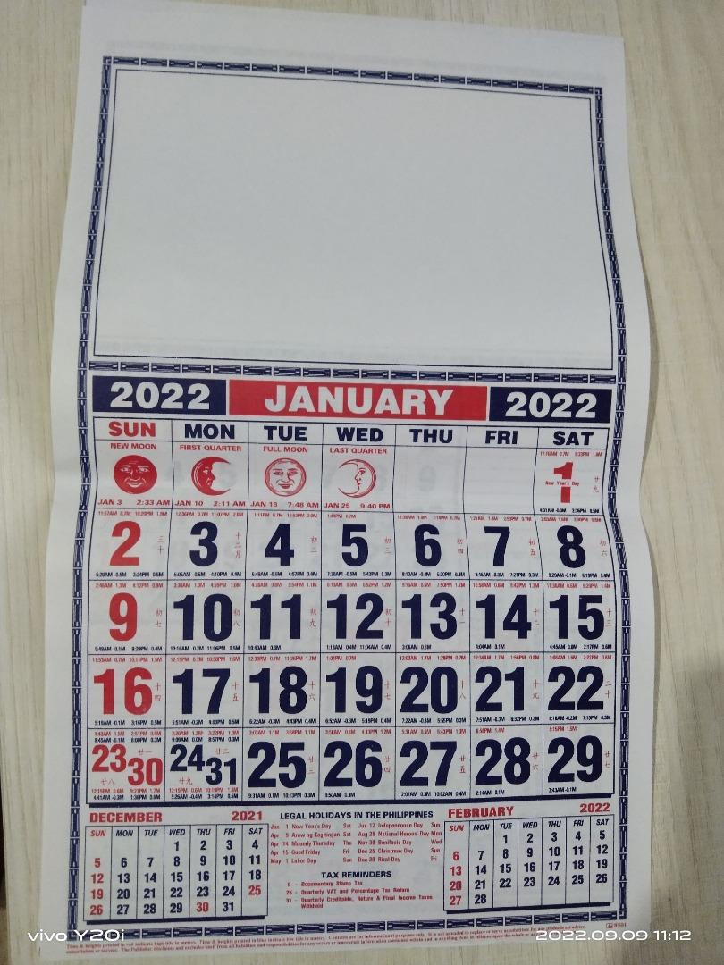 Commercial Calendar Legal Size Personalized Design - FREE LAYOUT FOR ...