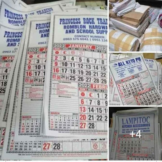 Commercial Calendar Legal Size Personalized Design - FREE LAYOUT FOR ...