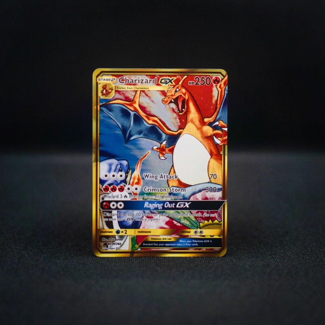 Custom Charizard GX by WAN.VINTAGUS, Hobbies & Toys, Toys & Games on ...
