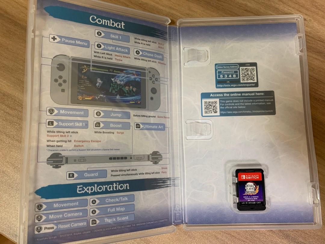 Demon Slayer Switch game, Video Gaming, Video Games, Nintendo on Carousell