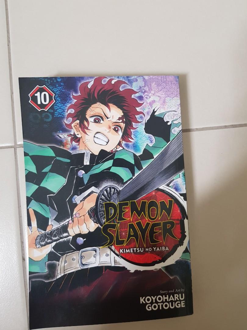 Demon slayer vol. 10, Hobbies & Toys, Books & Magazines, Comics & Manga ...