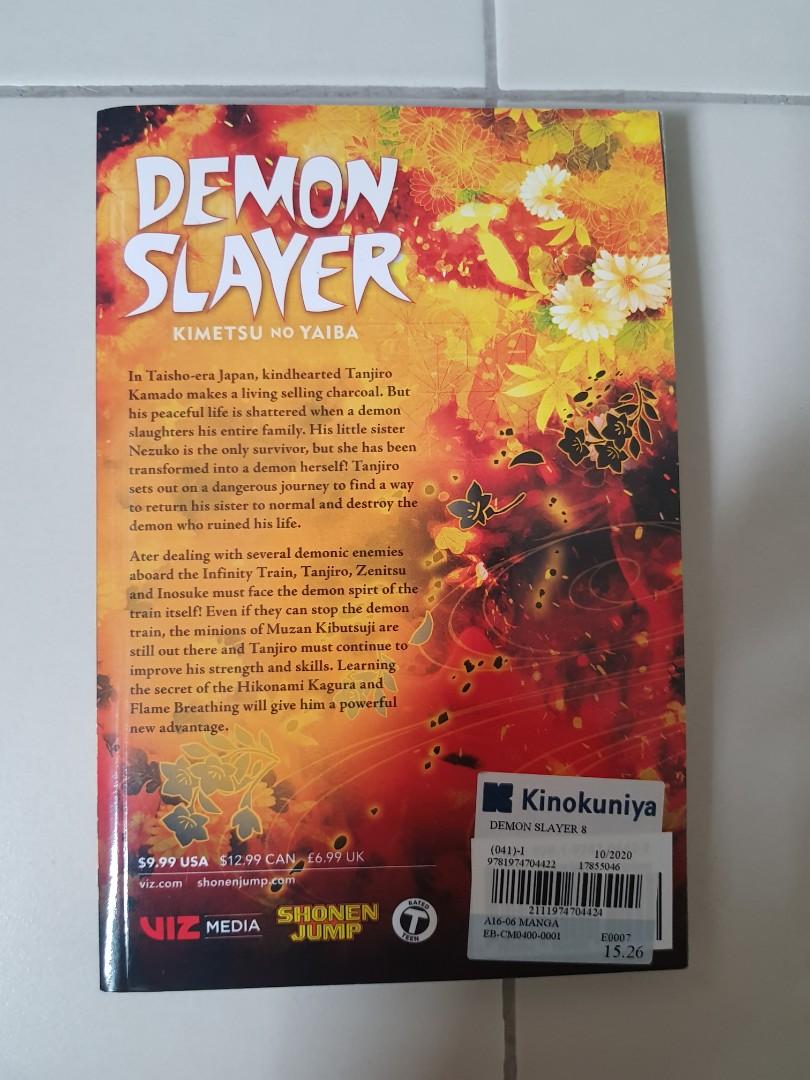 Demon slayer vol. 8, Hobbies & Toys, Books & Magazines, Comics & Manga ...