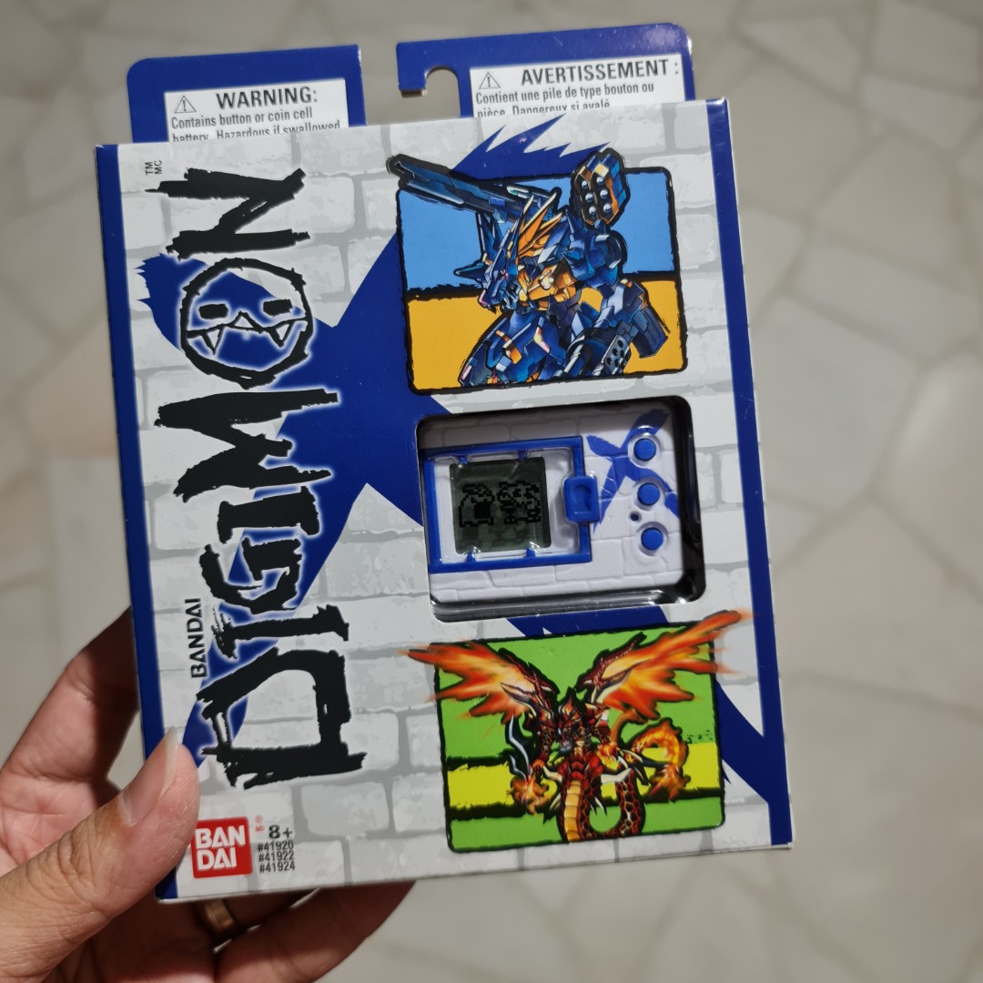 Digimon X Ver 1 White Blue, Hobbies & Toys, Toys & Games on Carousell