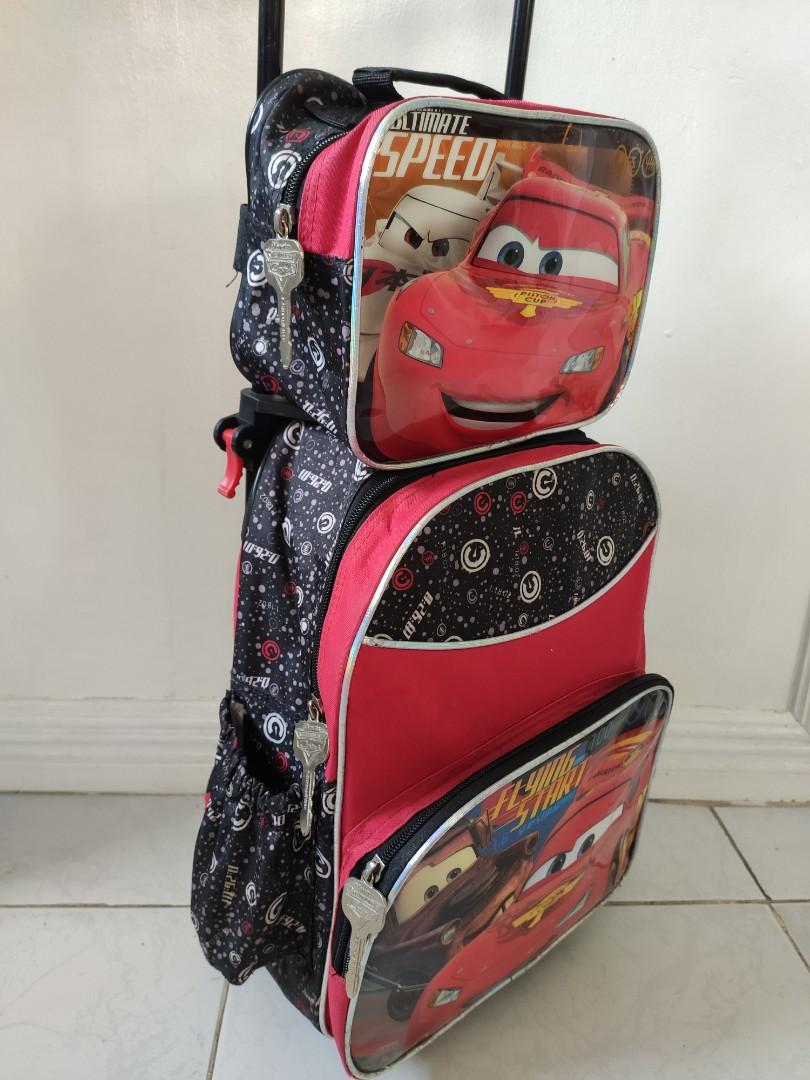 Disney Cars trolley bag, Babies & Kids, Babies & Kids Fashion on Carousell