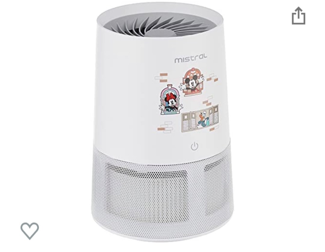 Disney X Mistral Mimica Air Purifier, White, TV & Home Appliances, Air ...