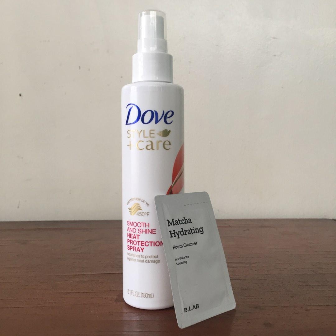 Dove Style+Care Smooth and Shine Heat Protection Spray 180mL, Beauty ...