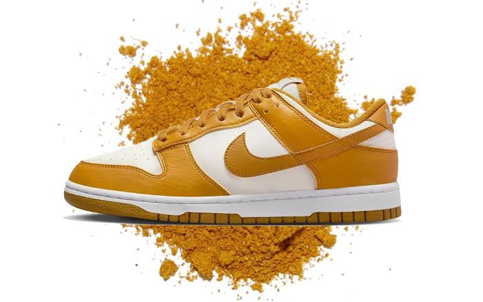 Dunk low light curry, Women's Fashion, Footwear, Sneakers on Carousell