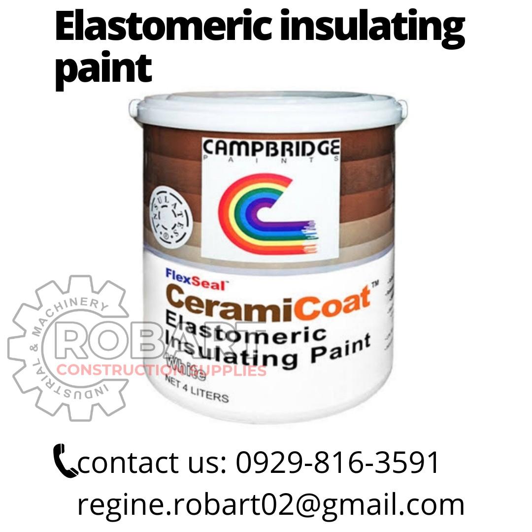 Elastomeric insulating paint, Commercial & Industrial, Construction ...