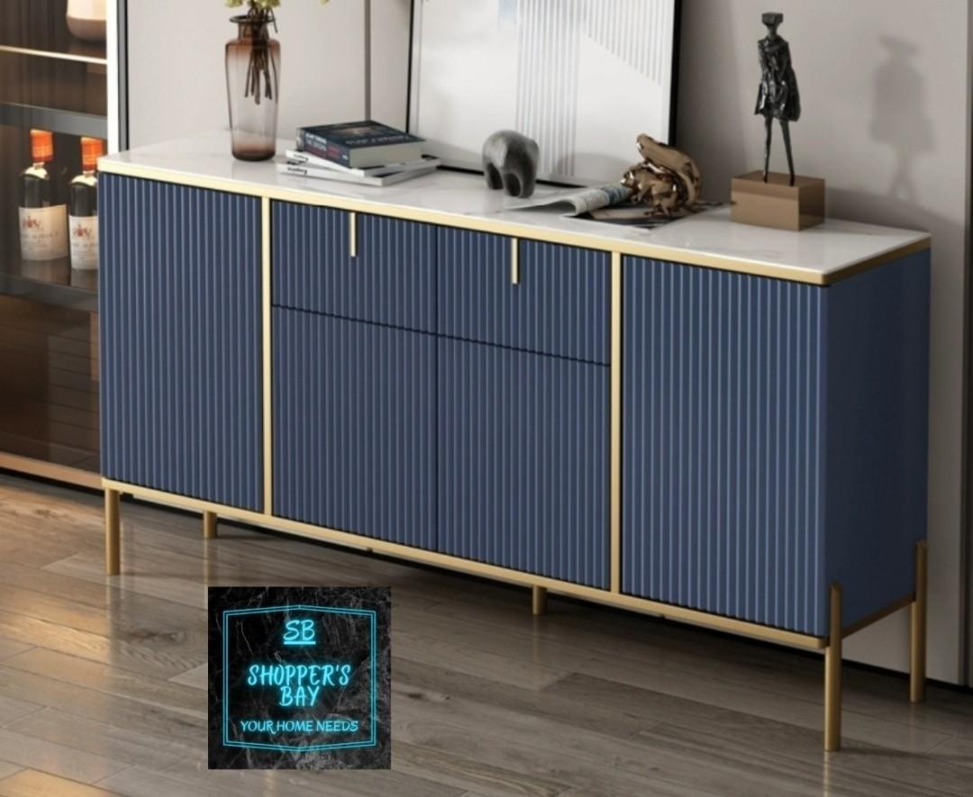 ELBA Marble top Cabinet Storage, Furniture & Home Living, Furniture ...