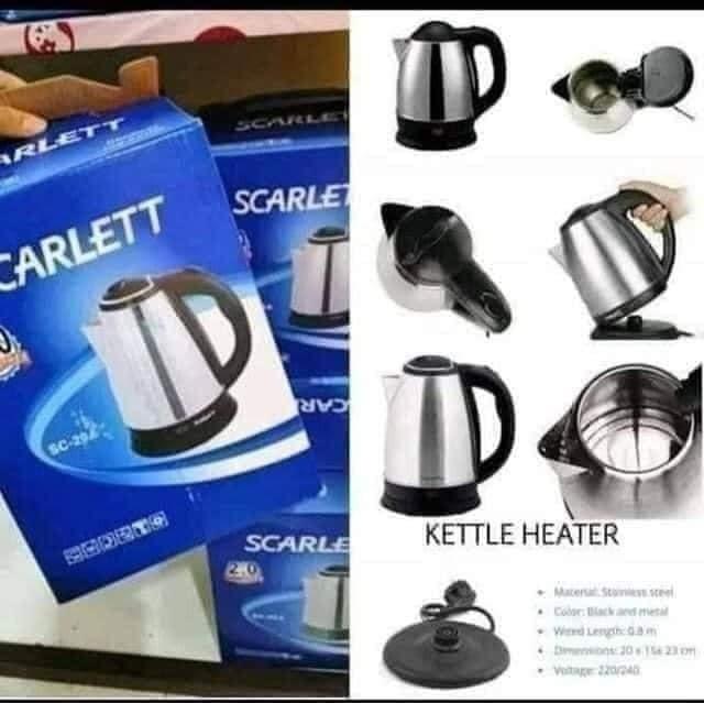 Electric kettle Original Japan Made Scarlett High quality Automatic ...
