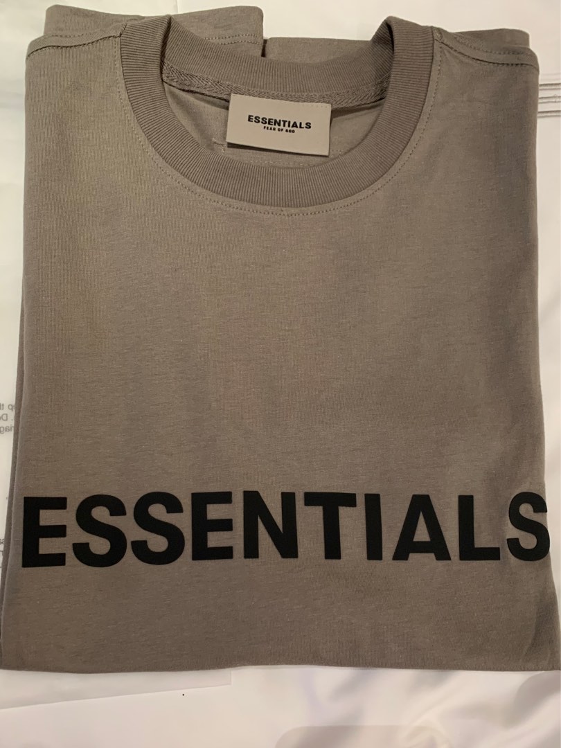 ESSENTIALS SS20, Men's Fashion, Tops & Sets, Tshirts & Polo Shirts on ...