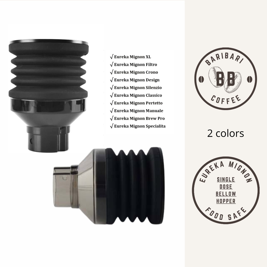 Eureka Mignon Single Dose Bellow Hopper for Specialita, XL and more, TV ...