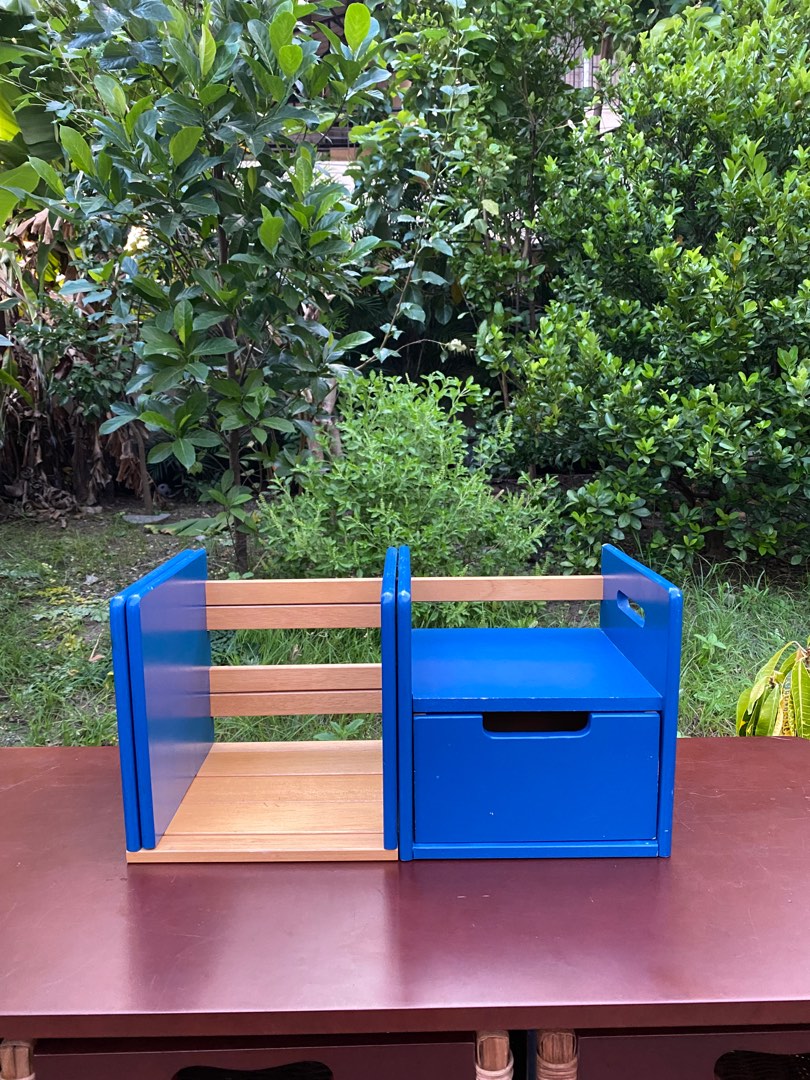 expandable wooden bookshelf, Furniture & Home Living, Home Decor, Other ...