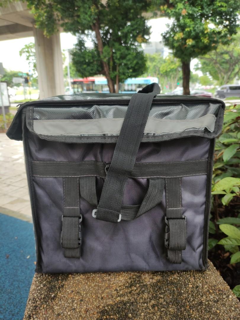 Food Delivery Black Box Thermal Bag With No Dividers (Capacity:32 L ...