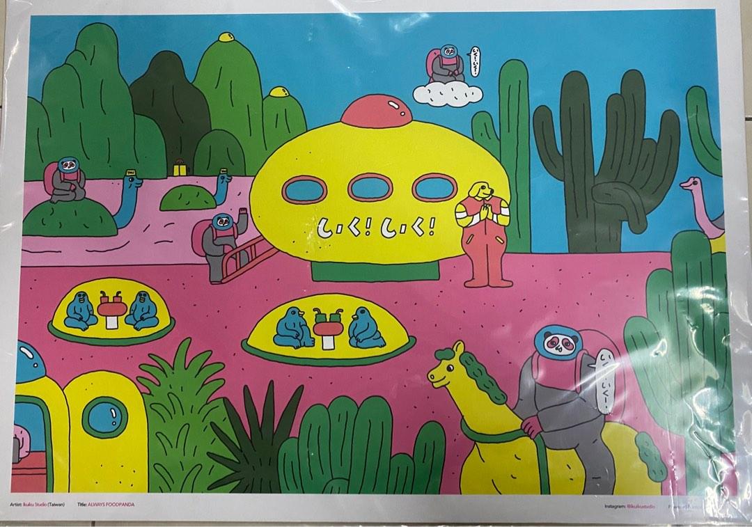 foodpanda poster, Hobbies & Toys, Memorabilia & Collectibles, Stamps ...