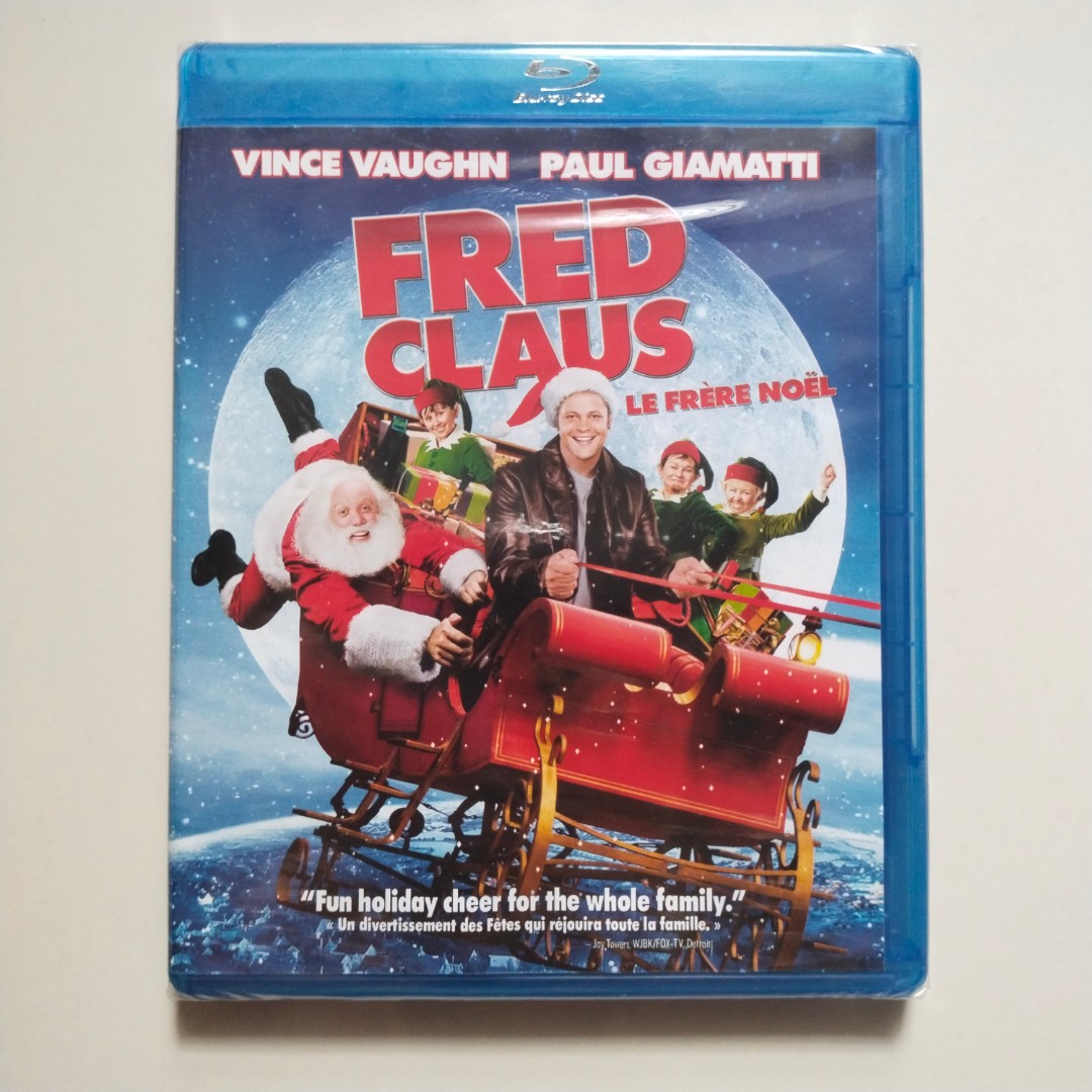Fred Claus US Blu-ray, Hobbies & Toys, Music & Media, CDs & DVDs on ...