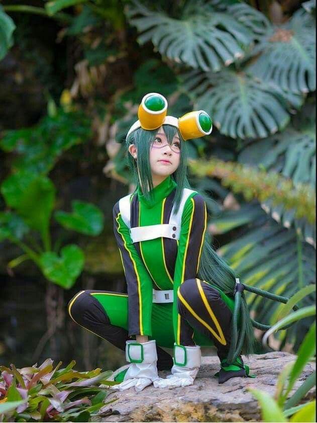 froppy asui tsuyu hero cosplay, Hobbies & Toys, Memorabilia ...