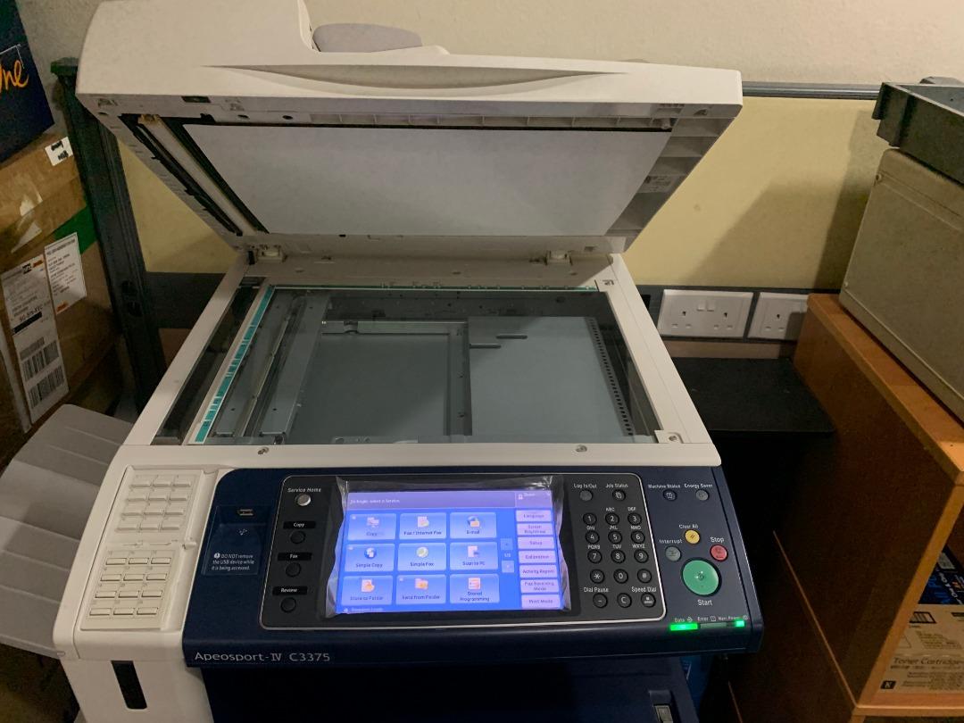 Fuji Xerox ApeosPort-IV C3375, Computers & Tech, Printers, Scanners & Copiers on Carousell